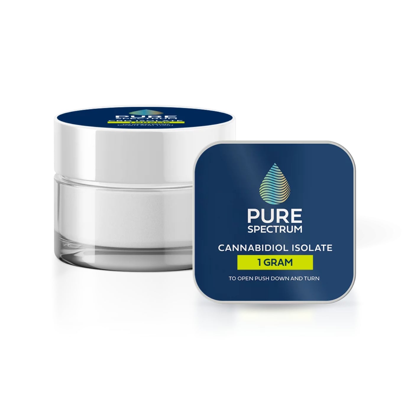 Pure Spectrum, 99% CBD Isolate Powder, 1g, 1000mg of CBD | Buy In ...