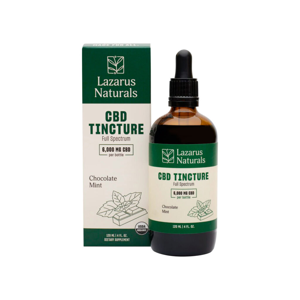 Lazarus Naturals, CBD Tincture, Full Spectrum, 1fl oz, 1500mg CBD - CBD ...