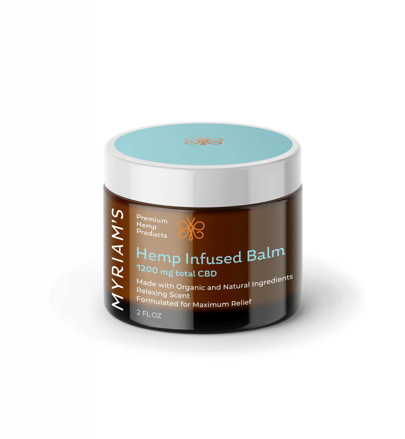 Myriam's Hope Hemp, CBD Balm, Full Spectrum, 2fl oz, 1200mg CBD - CBD ...