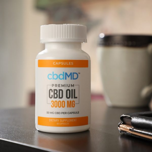 cbdMD, CBD Oil Capsules, Broad Spectrum THC-Free, 60ct, 3000mg CBD ... cbdMD, CBD Oil Capsules, Broad Spectrum THC-Free, 60ct, 3000mg CBD ...