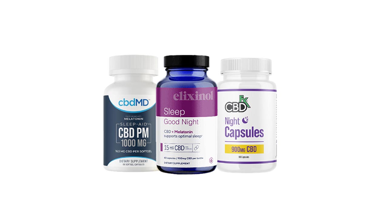 CBD Capsules for Sleep | Pills For Sleep Support | CBD.market