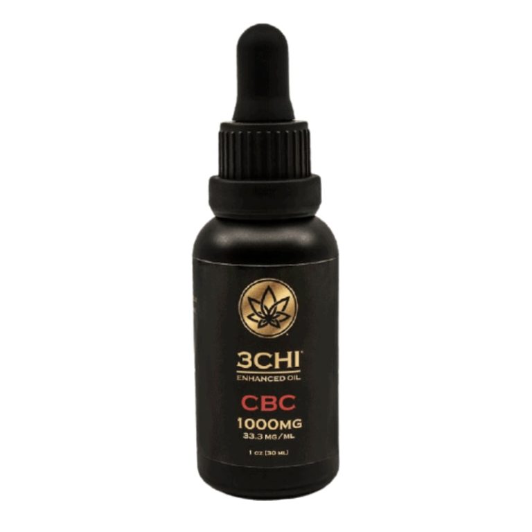 3Chi, CBC Oil Tincture, Broad Spectrum THC-Free, 1fl oz, 1000mg CBC ...