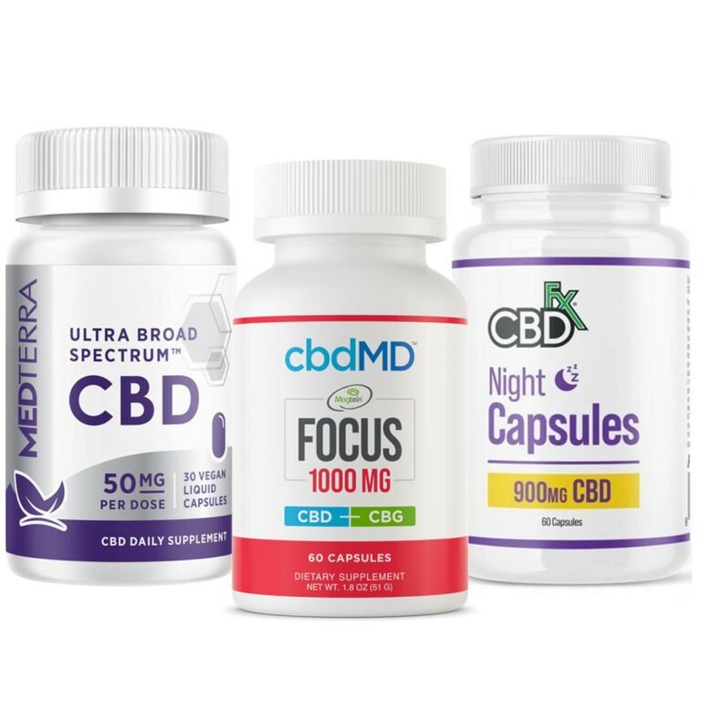 Broad Spectrum CBD Capsules, Softgels and Pills | CBD.market