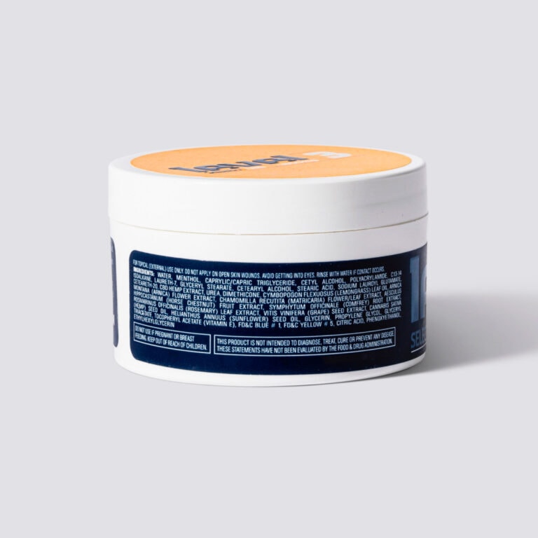 Level Select CBD, LVL 3 Sport CBD Cream, Cooling Mint, Broad Spectrum ...
