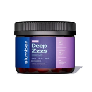 Slumber, Deep Zzzs CBD+CBN+THC Gummies For Sleep, Lemon Raspberry, Full ...