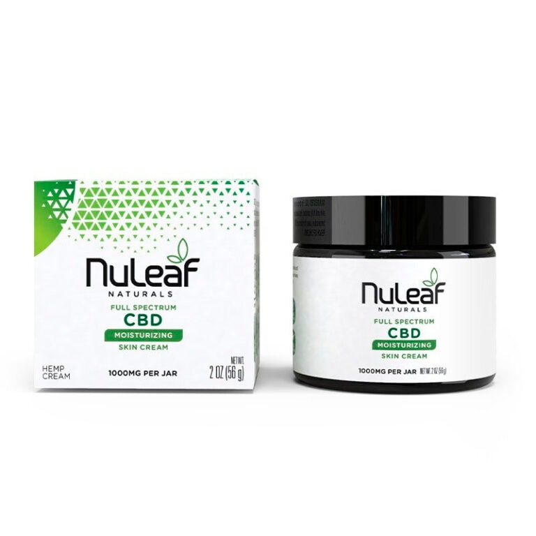 NuLeaf Naturals, CBD Moisturizing Skin Cream, Full Spectrum, 2oz ...