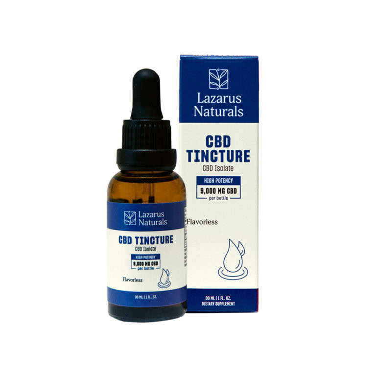 Lazarus Naturals High-Potency CBD Tinctures For Sale