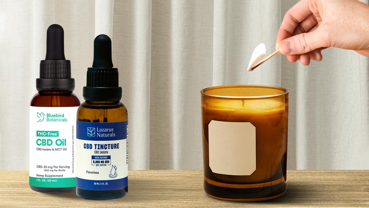 How to Make a CBD Candle at Home